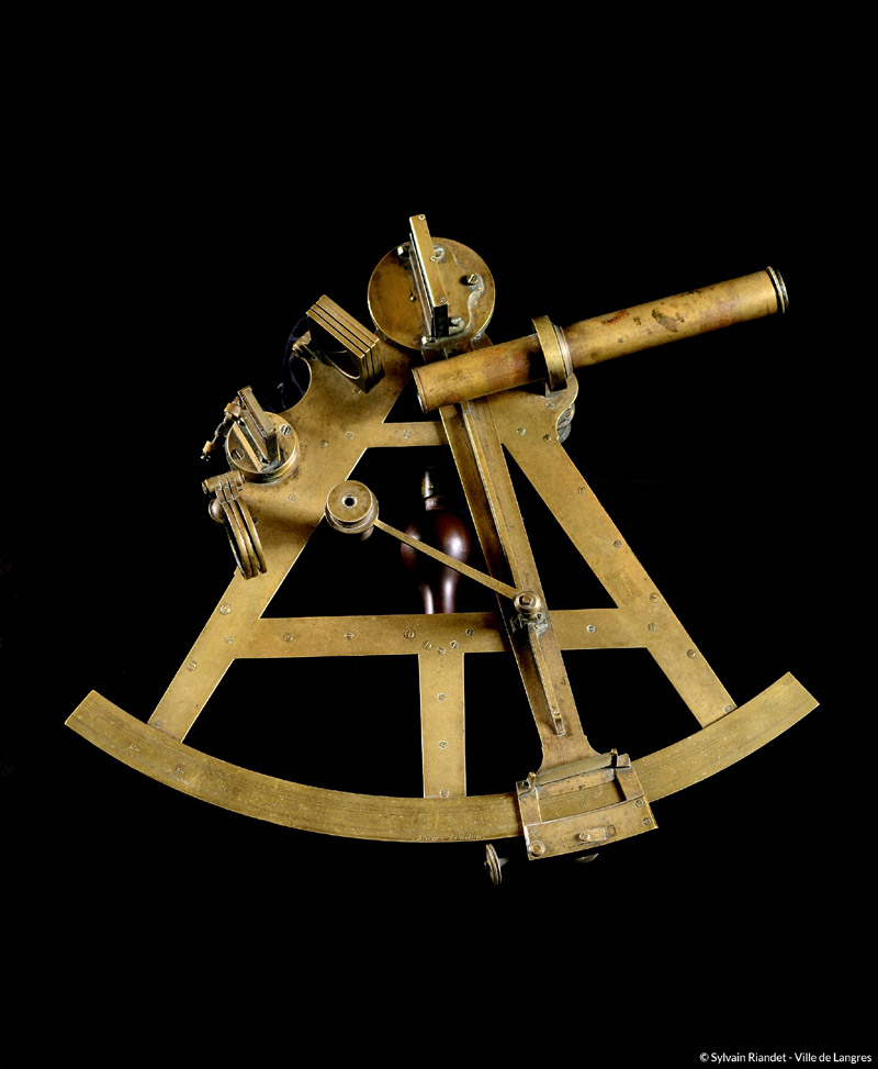 Sextant de marine | Musées de Langres - Maison des Lumières Denis ...